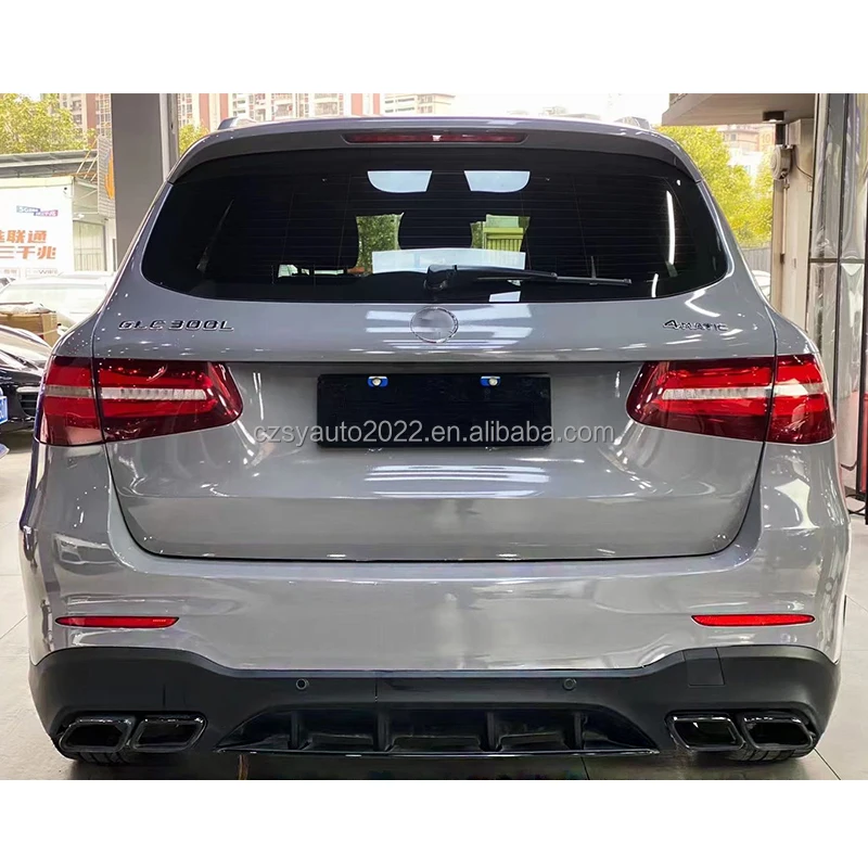 Glc63 Amg Body Kit Contain Front Face And Rear Bumper For Mercedes Benz ...