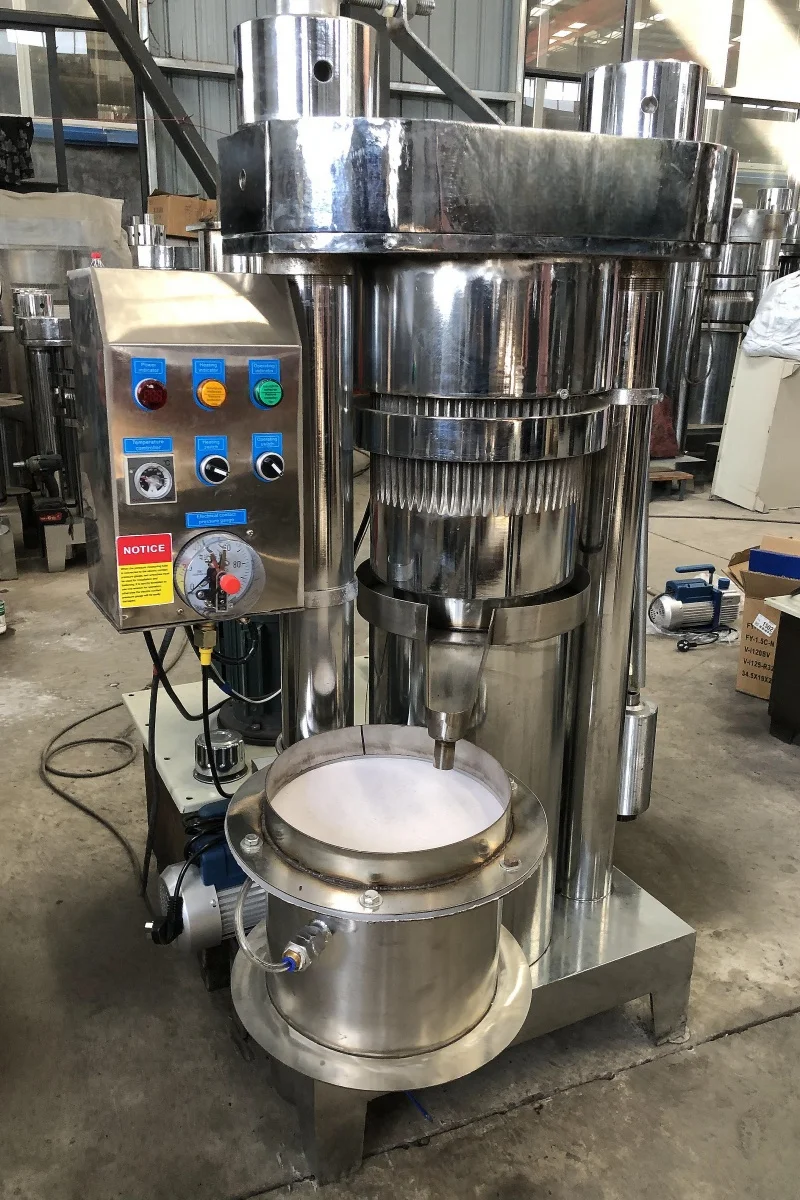 6YZ-180 Cocoa Butter Hydraulic Oil Press - 2.2kw, 150kg/h