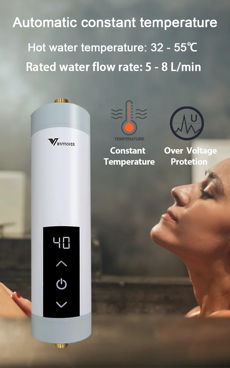 Small Size Ga55 5500w Automatic Instant Electric Water Heaters - Buy Instant Electric Water ...