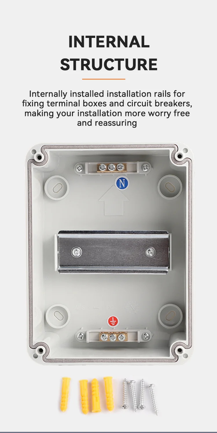 ETEK Electrical Distribution Box - IP65 Waterproof