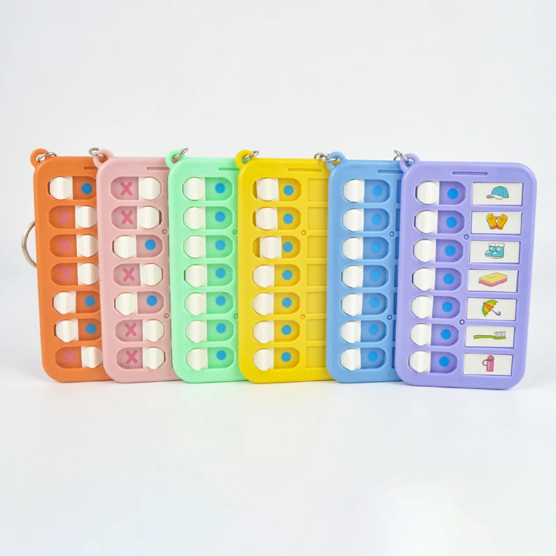 To Do List Notepad Checklist Board 6 Colors Chore Planning Chart Key ...