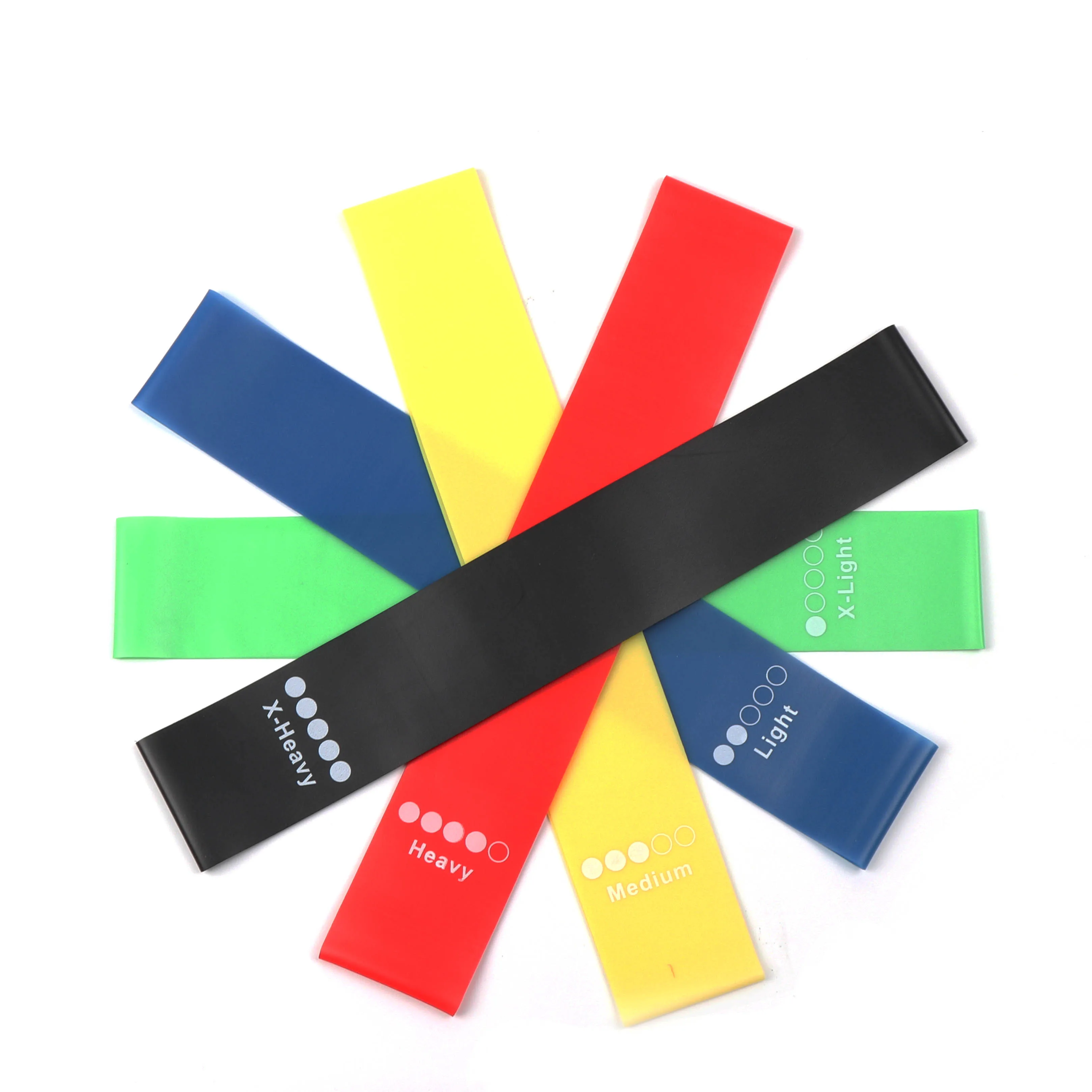 Gym Fitness Band - Durable, Non-Slip Latex Resistance Bands