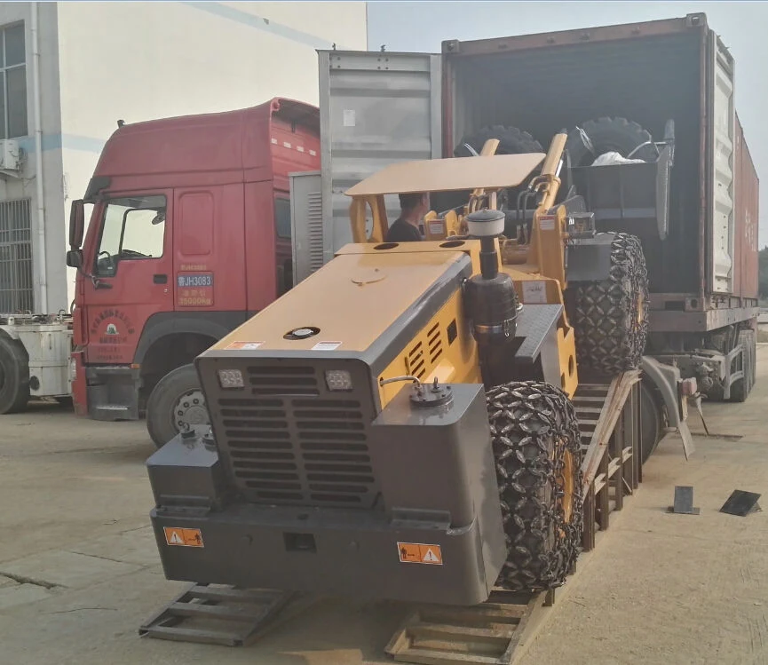 Side-facing Seat Underground Wheel Loader /underground Mining Loader ...