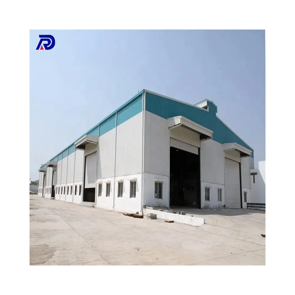 Free Autocad Drawings Steel Construction Prefab Metal Building Material ...