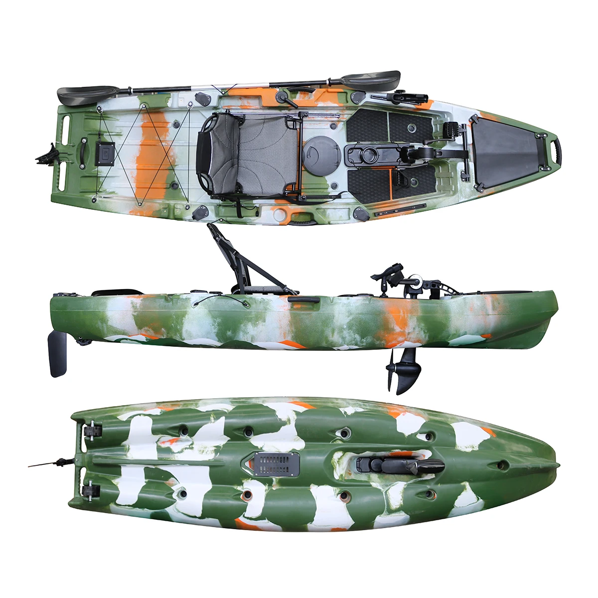 Customized Single Pedal Kayak for Fishing - 3.2m MARIUS VK-32