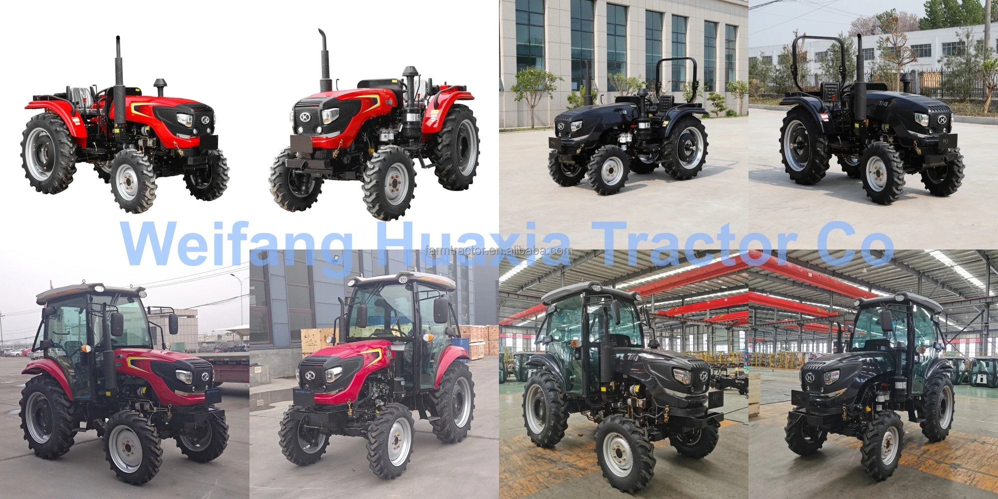 Tractor HX504 - 4WD Farm Tractor with Energy Saving Features