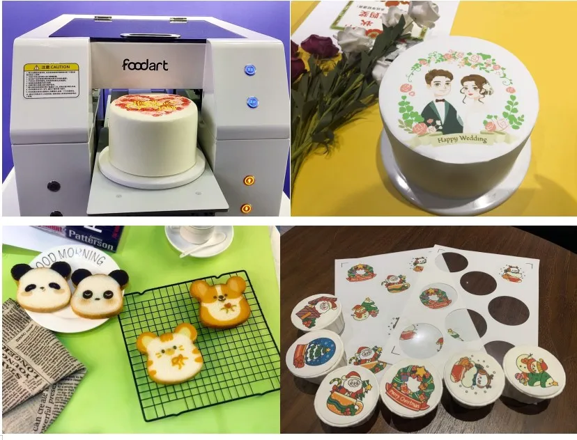 Ex-factory Price Digital Cake Macaron Chocolate Printer A4 Food Printer ...