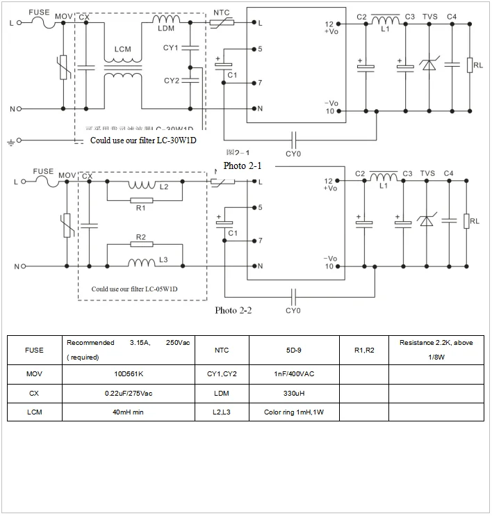 Aipulnion 5w High Efficient 220vac To 3.3,5,5.25,9,12,15,24vdc Ac/dc ...