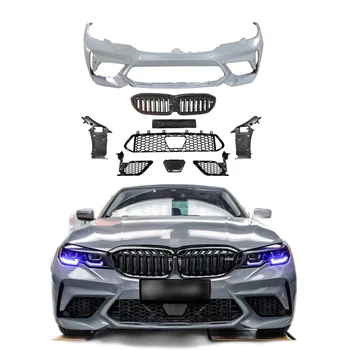 3 Series G20 G28 To M3c Style Car Front Bumper Grille Bodykit Pp Auto ...