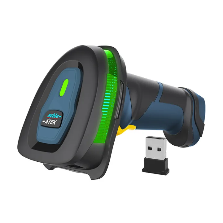 2D Wireless Handheld QR Code Scanner Android Barcode Scanning Gun AK ...