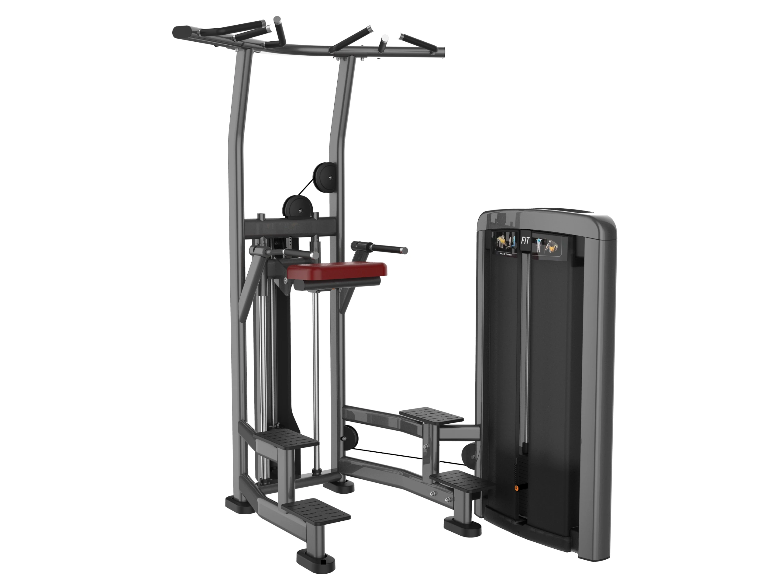 Commercial Gym Equipment Seated Abdominal Machine Muscle Exercise ...