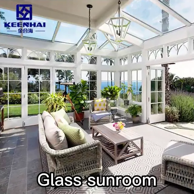 Modern Design Aluminum Profile Structure Customized Glass Stretch Roof ...