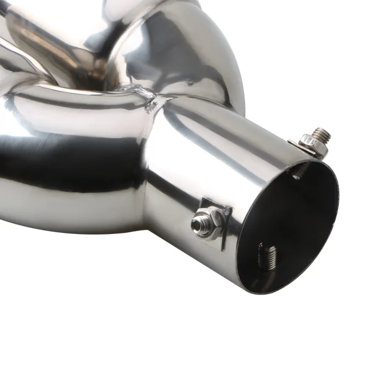 Modified Double Pipe Exhaust Pipe Car Decorative Tail Throat Muffler ...