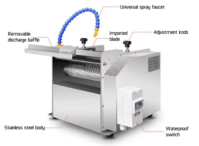 Commercial Fish Skin Removal Machine Squid Fish Peeling Skinning ...