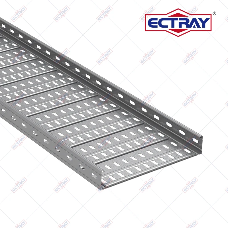 ECTRAY Heavy-Duty Pre-Galvanized Cable Tray 500kg Load Capacity ...