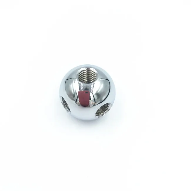 Drilled Stainless Steel Ball Threaded Steel Ball With Hole Solid Tapped ...
