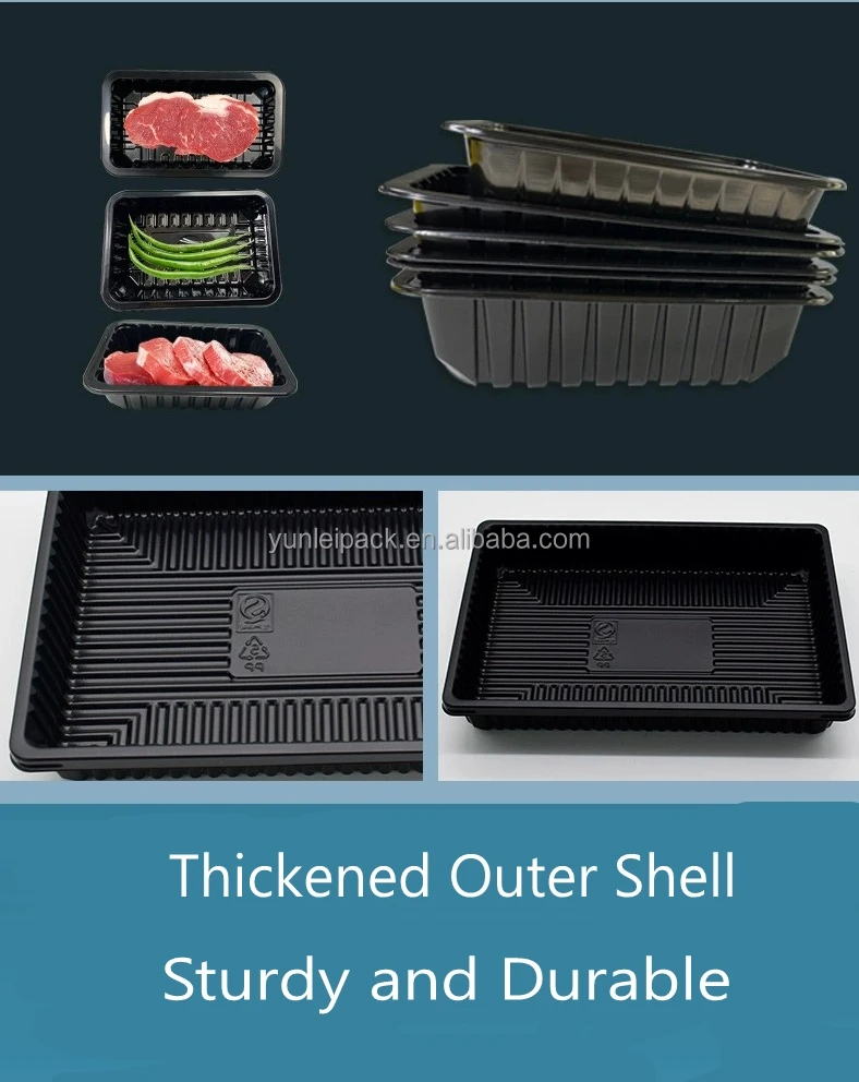PP Disposable Blister Map Fresh Fruit Frozen Meat Packing