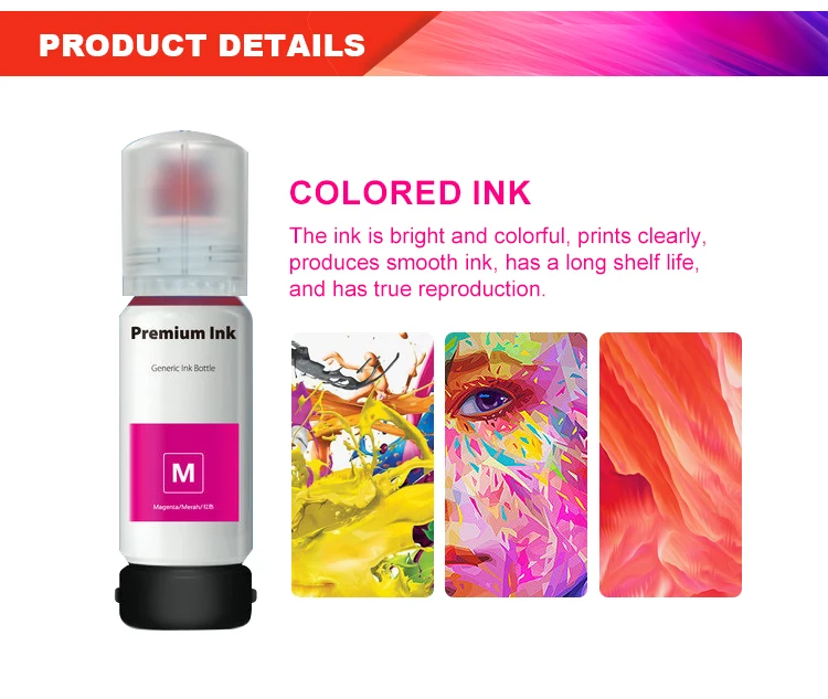 Cck 001 Premium Color Compatible Bulk Bottle Water Based Refill Eco Ink ...