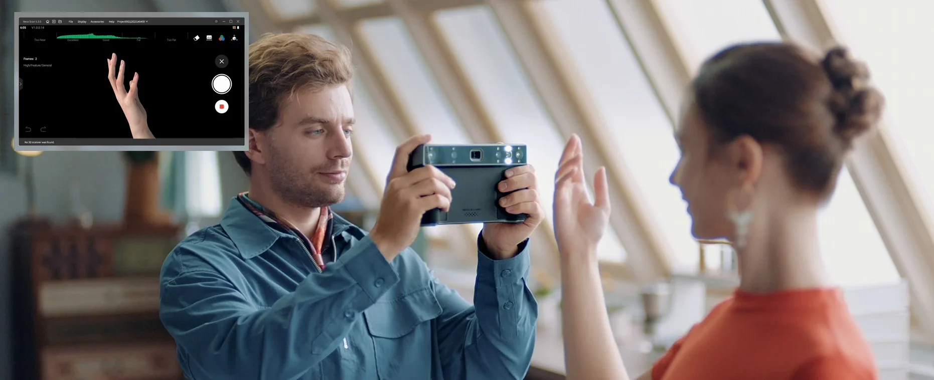 Revopoint MIRACO 3D Scanner - Precision and Color Capture