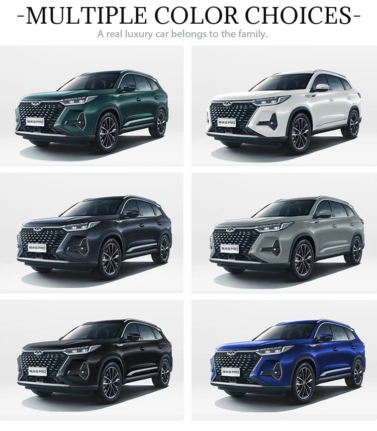 High Speed Chery Tiggo 8 Pro 2023 5-seater 7-seater Midsize Suv 1.6t 197 Hp L4 Petrol Car - Buy ...