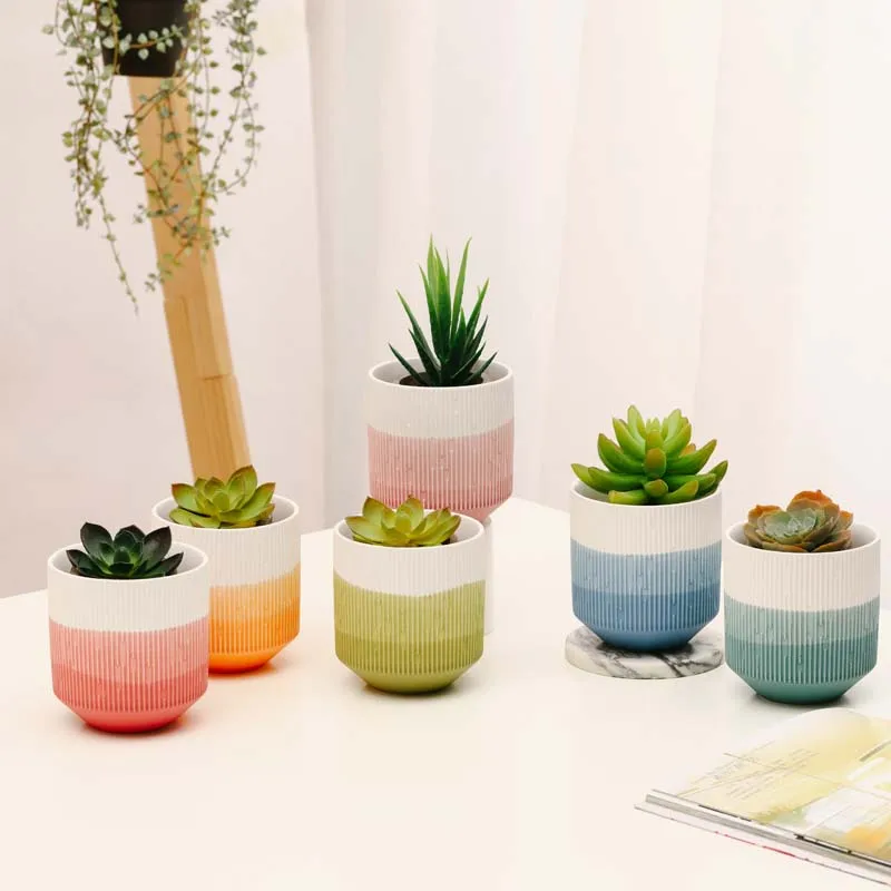 Chaozhou Cheap Flower Pots Ceramic Planter Ceramic Nordic Flower Pot ...