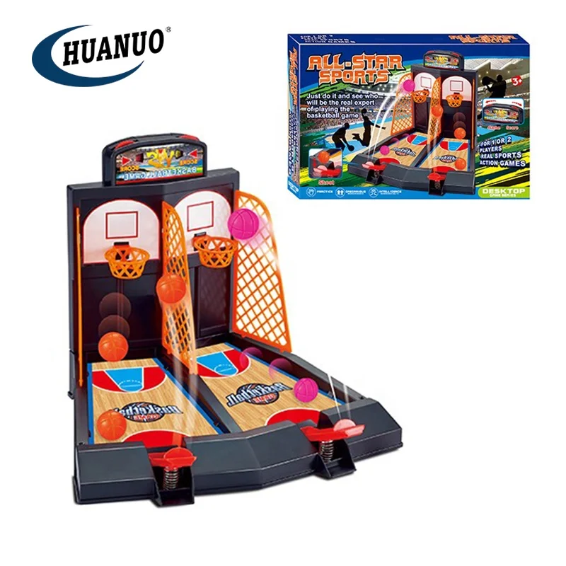 Desktop Indoor Hand Basketball Machine Set Mini Handheld Game Toy ...