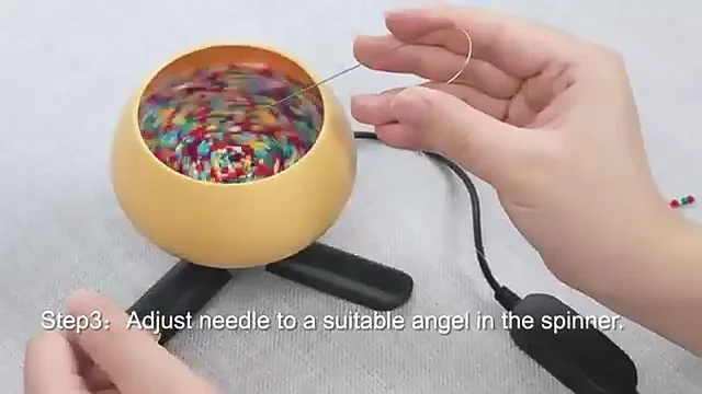 Wholesale Electric Bead Machine Automatic Rice Bead String Machine Jewelry Bracelet Beads Making ...