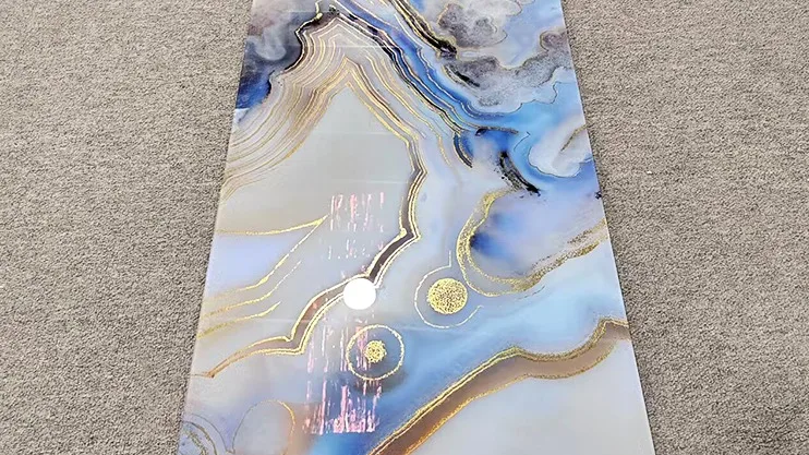 Springletile Living Room Background Gold Vein Tile Patterns Sintered ...