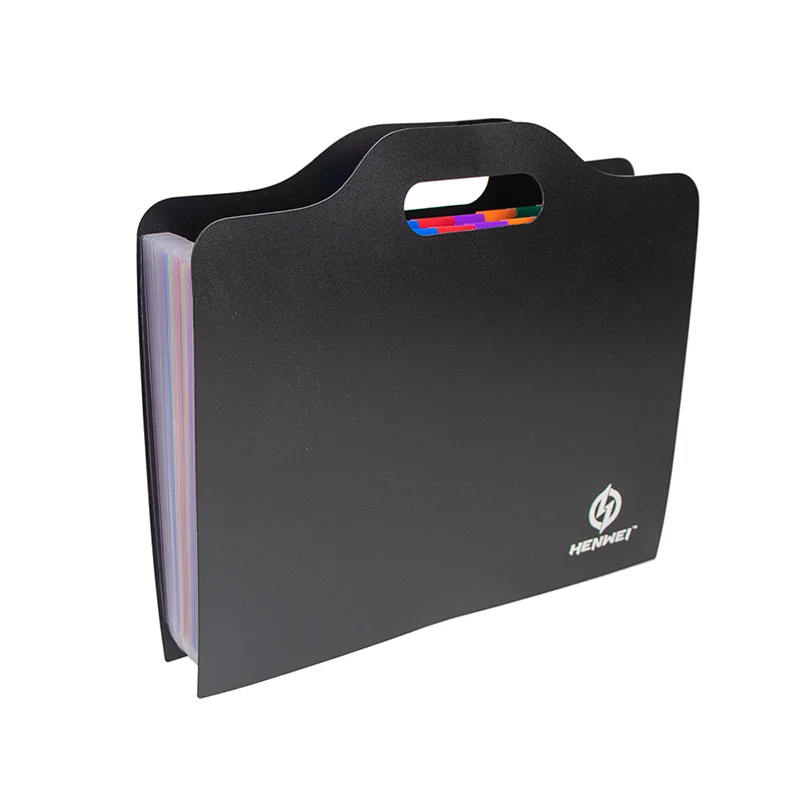 A4 Size Document Bag Custom Presentation Hard Cover File Organiser ...