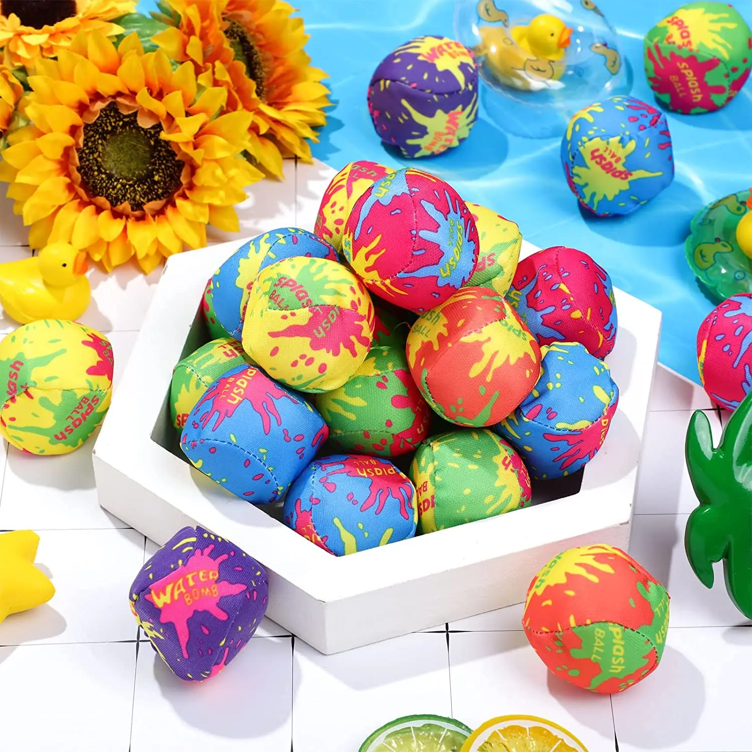 2inch Water Bomb Splash Balls - Fun Pool Toys for Kids