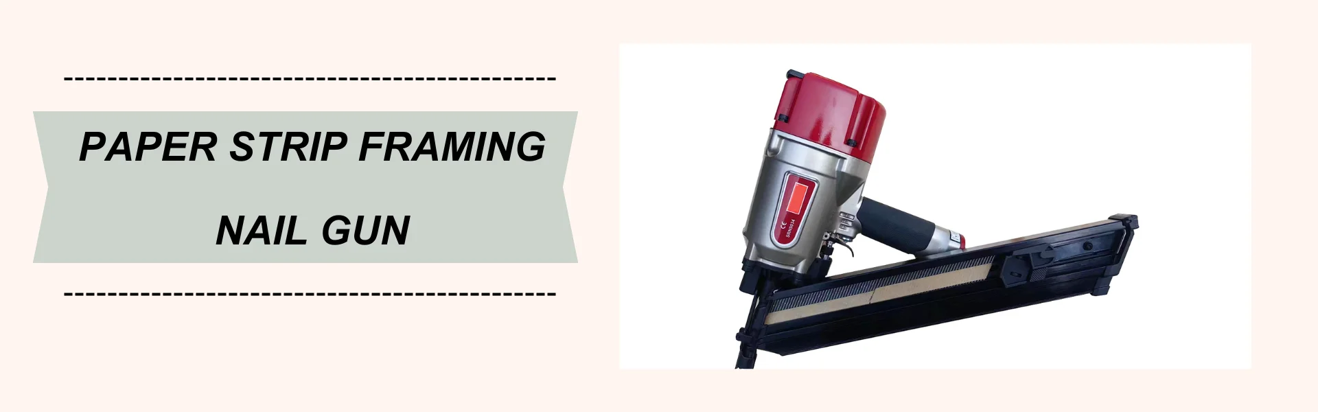 34 Degree Paper Collated Strip Framing Nailer Pneumatic Paper Strip ...