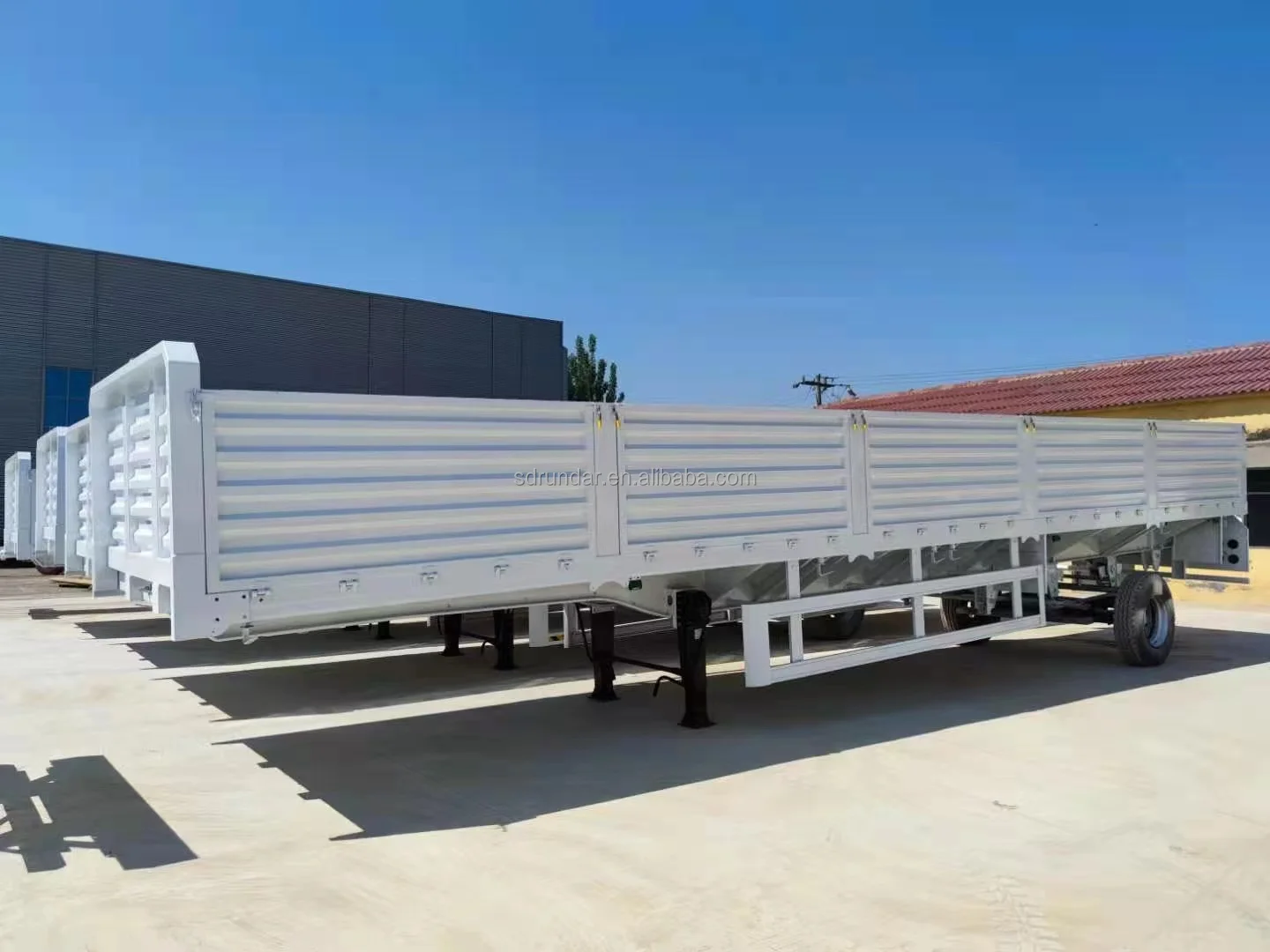 3 Axles Cargo Truck Van Trailer - Heavy Duty & Versatile