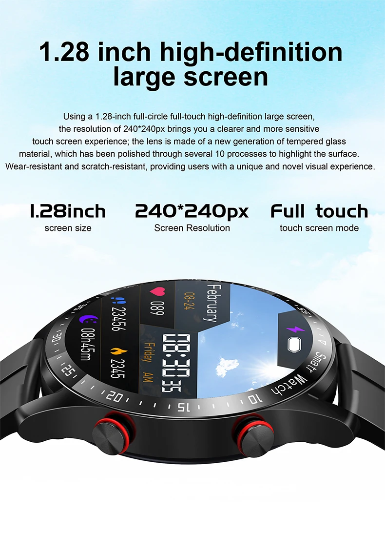 HW20 Smart Watch - Versatile Styles & IP67 Waterproofing