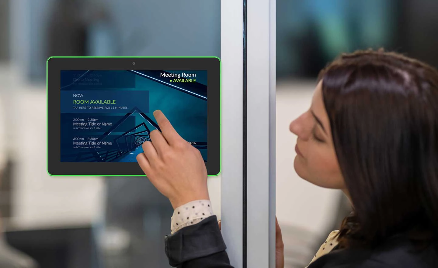 4g Lte Wall Mount Poe Android Tablet Pc 10 Inch With Led Light Bar ...