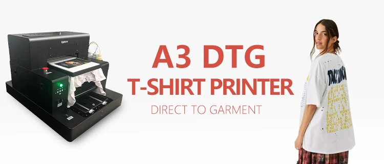 100% Cotton Dtg Printer T-shirt Printing Machine Dtg Transfer Paper ...
