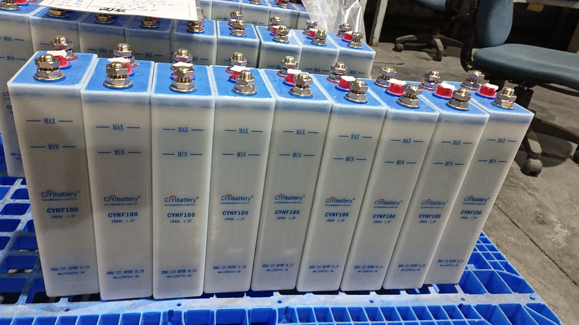 Edison Nickel Iron Battery - 100ah for Solar & Storage