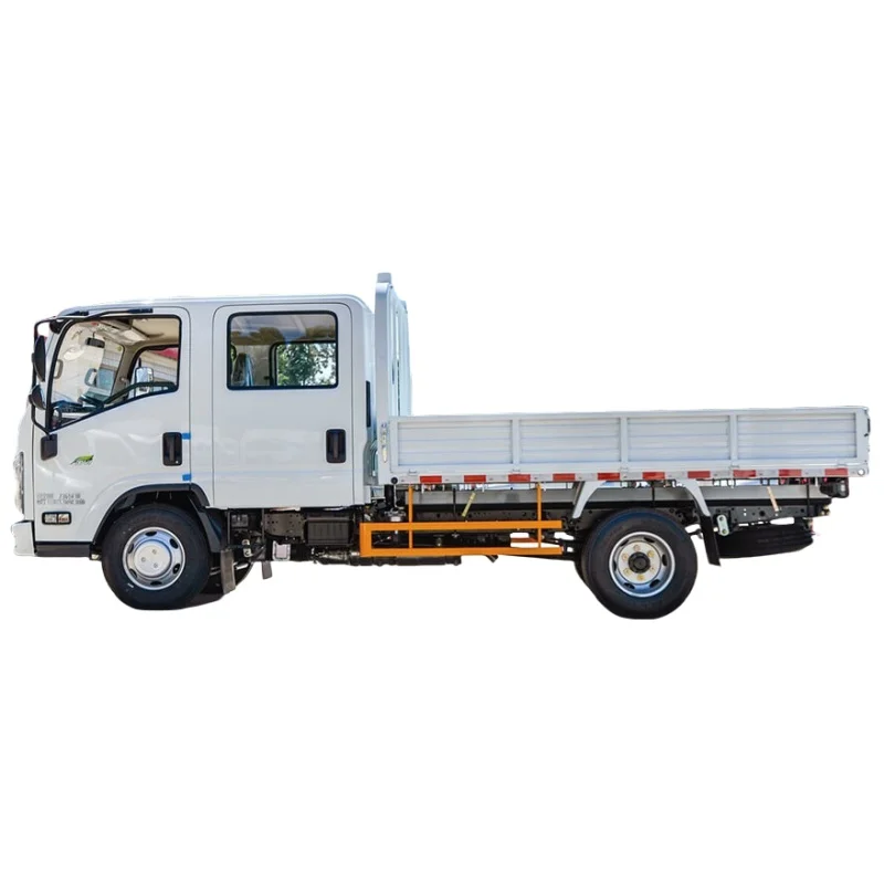 Cheap Double Cabin Isuzu Elf Dropside Truck 5ton 6ton 4*2 Transport ...