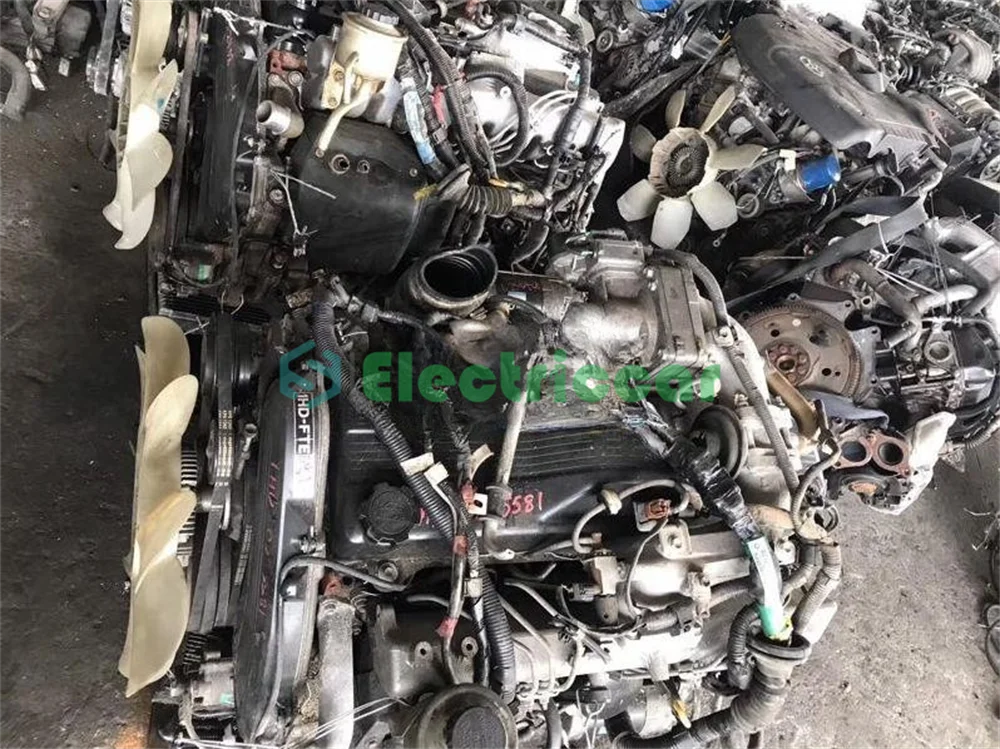Used 1HZ Diesel Engine with Gearbox for Toyota Land Cruiser