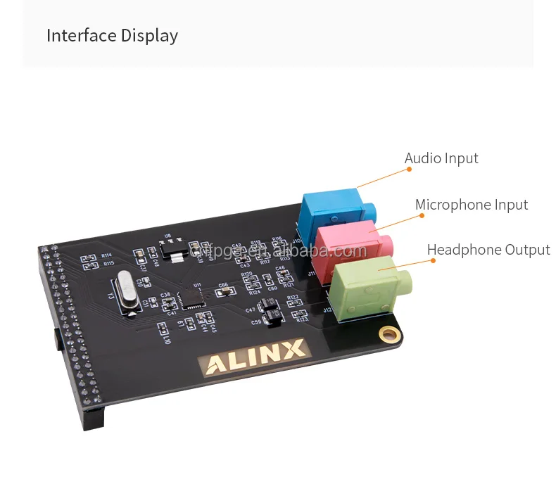ALINX AN831 Conversion Sound Signal Audio Acquisition Module Audio ...