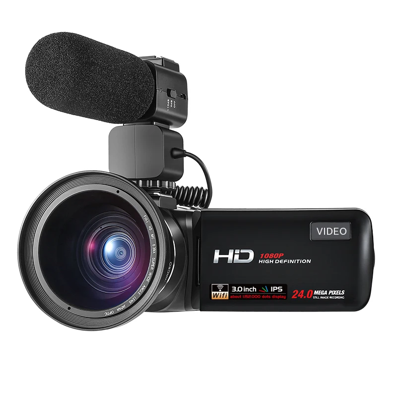 New Arrival Full Hd 1080p 16x Optical Zoom Remote Control Digital ...