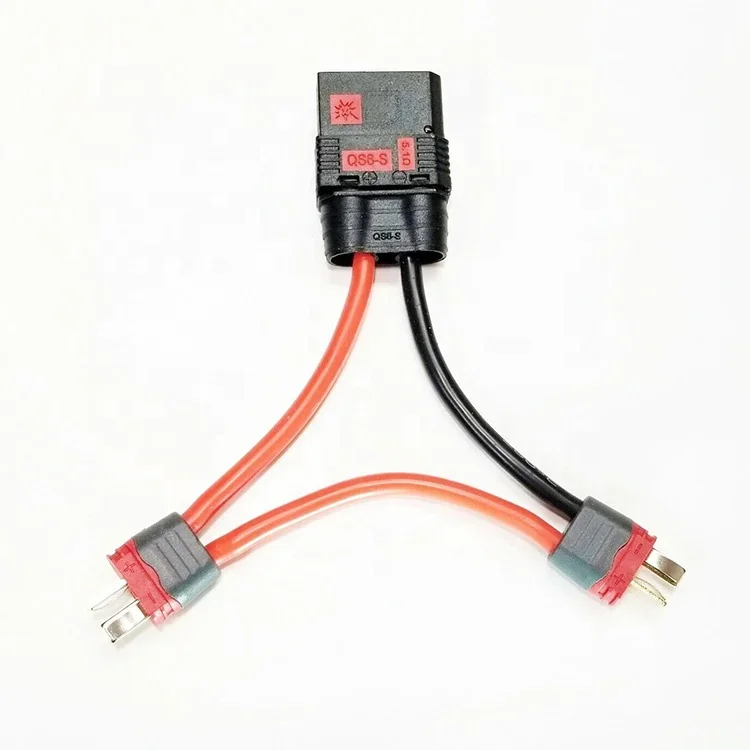 Qs8-s Series Cable Female Connector To Deans 2 Trx Xt60 Xt90 Ec5 Male ...