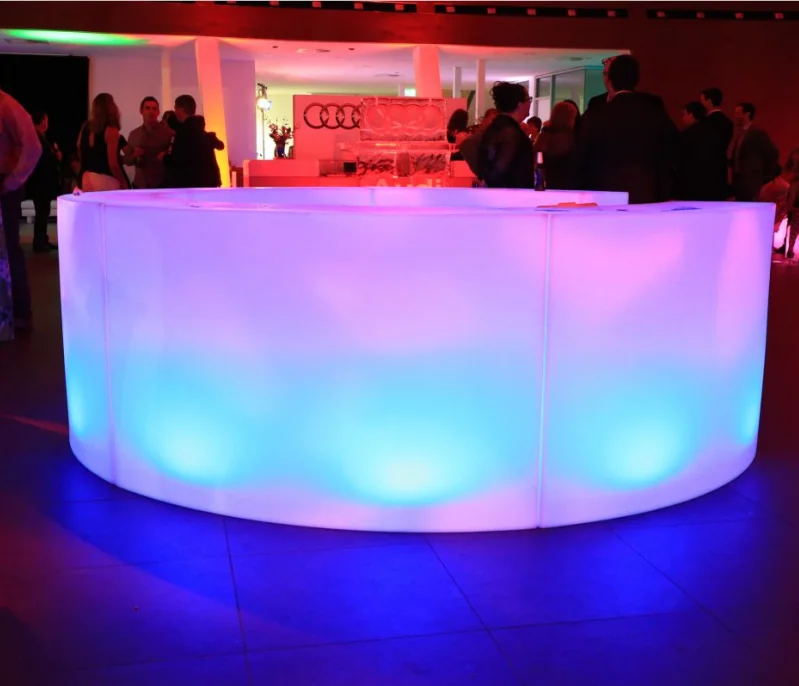 Restaurant LED Illuminate Furniture Outdoor Garden Waterproof Bar ...
