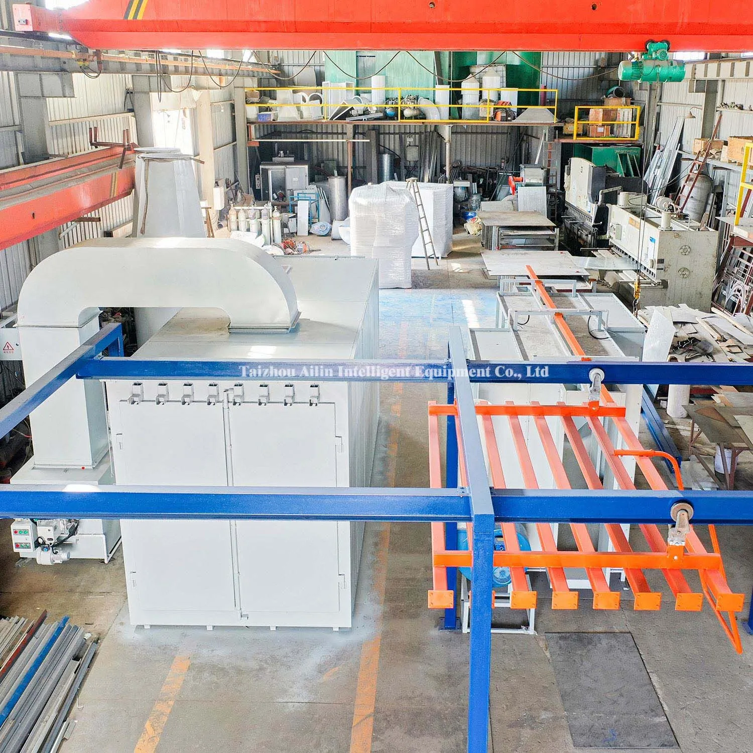 Ailin Industrial Turn-Key Manual Powder Coating Plant Profiles ...
