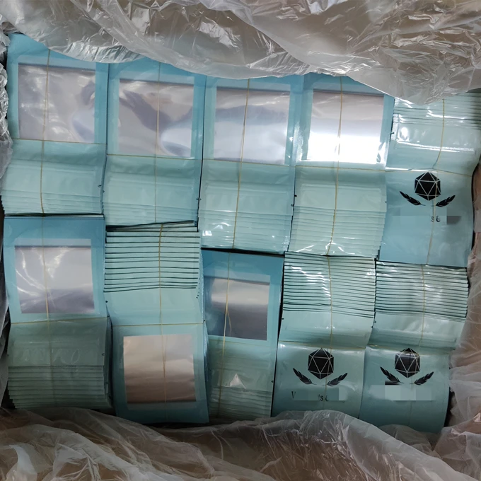 Custom Printing Biodegradable Small Square Shaped Aluminum Foil ...