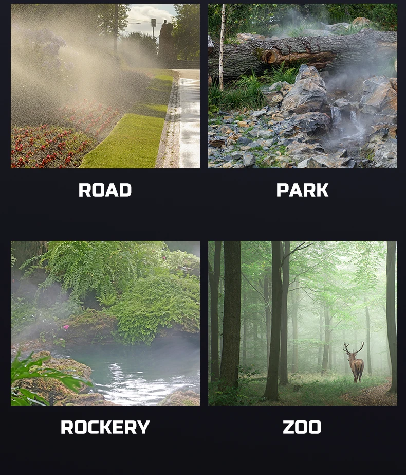 750w 60bar Cooling Fog Machine Misting System 3l Misting Cooling System ...