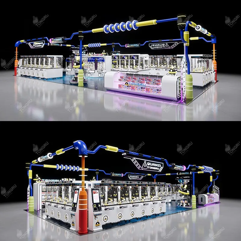 Claw Machine Picker Arcade Toronto Name Randomizer Logo Shop Design ...