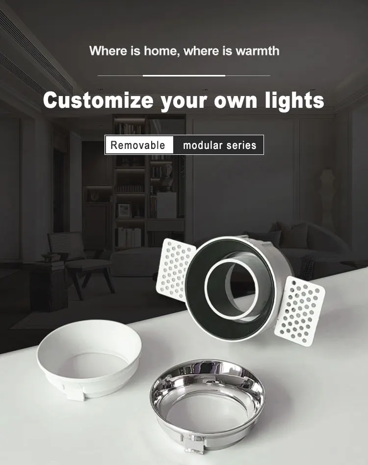 Mr16 Gu10 Fittings Adjustable Ceiling Led Downlight Fixtures Gu10 Spot ...