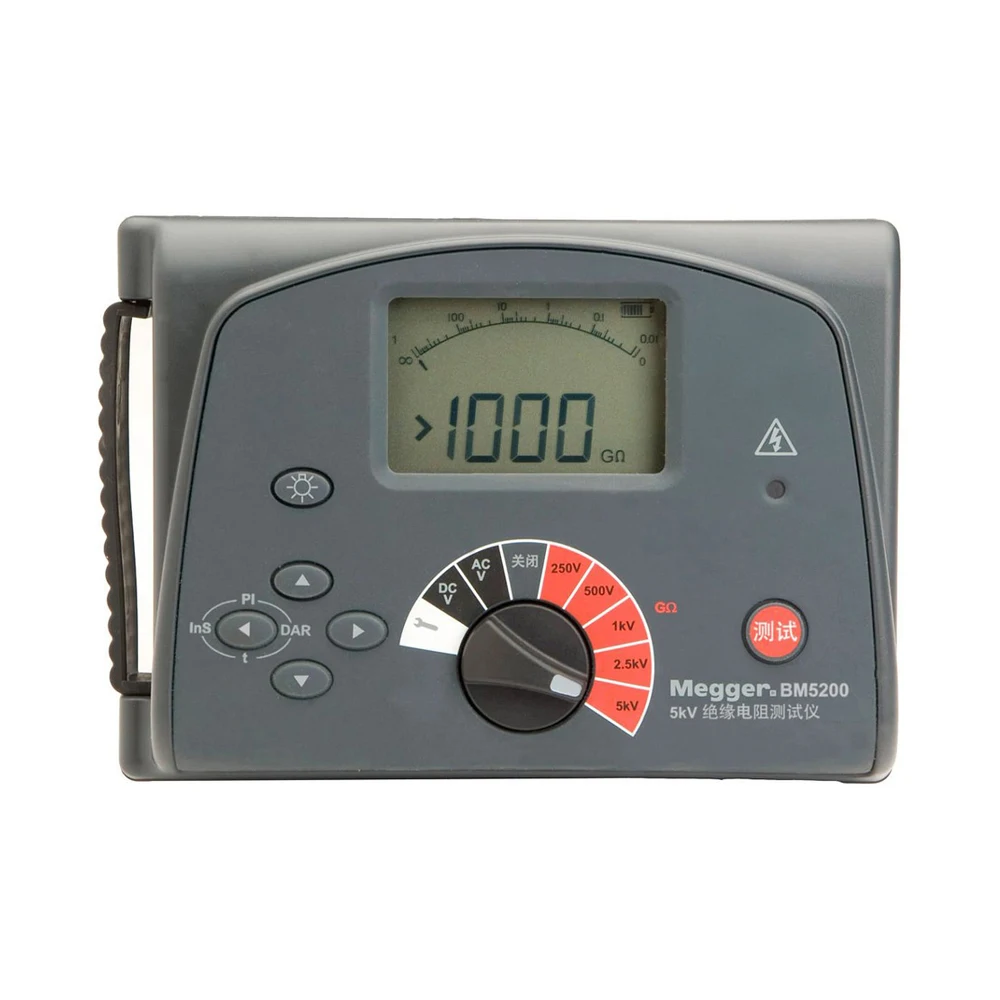 Megger Bm5200 Battery Powered Instrument With Digital And Analogue ...