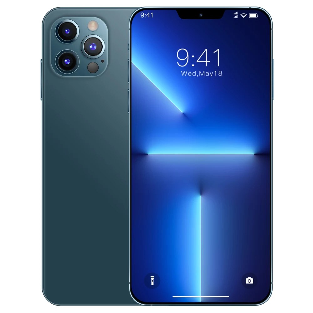 I 13 Pro Max Smart Phone 6.7 Inch 16gb+512gb Original Android Cell ...