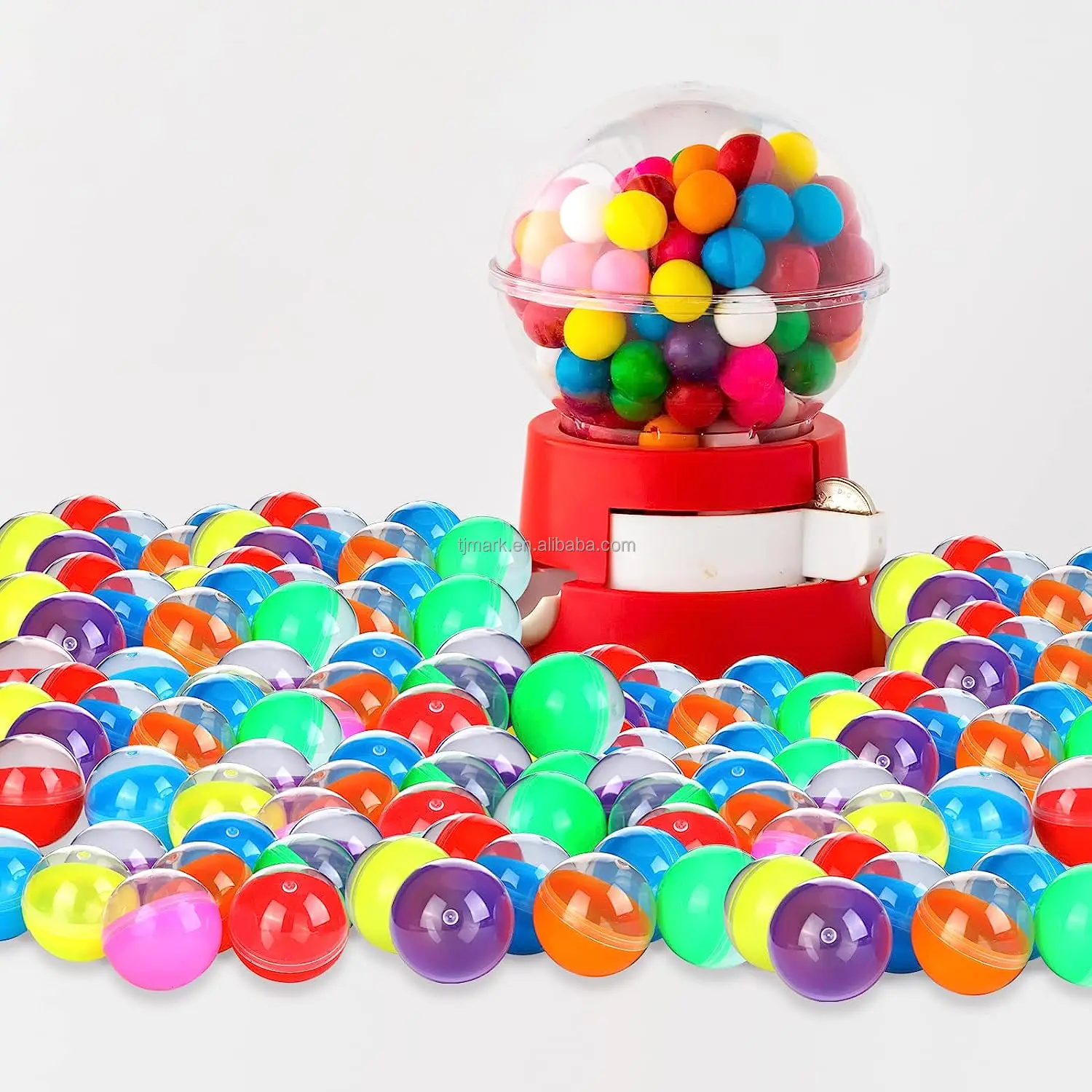 Gumball Vending Machine - Fun with Clear Colored Capsules